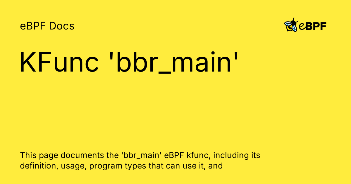 Kfunc Bbrmain Ebpf Docs